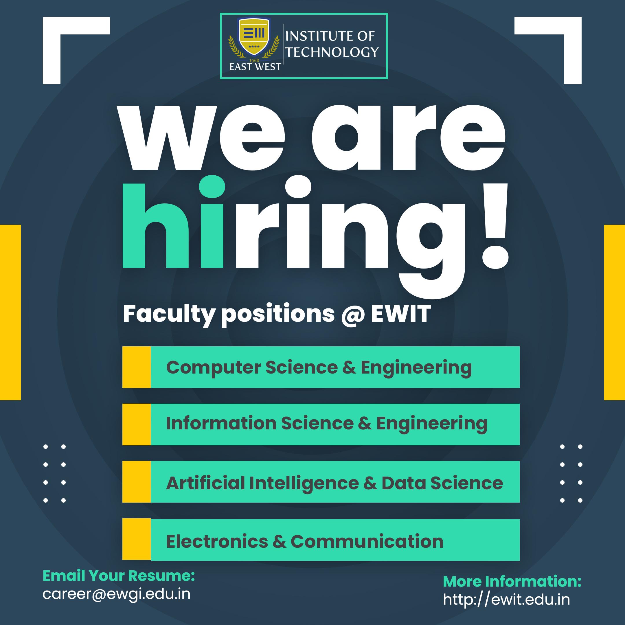 Ewit – East West Institute of Technology
