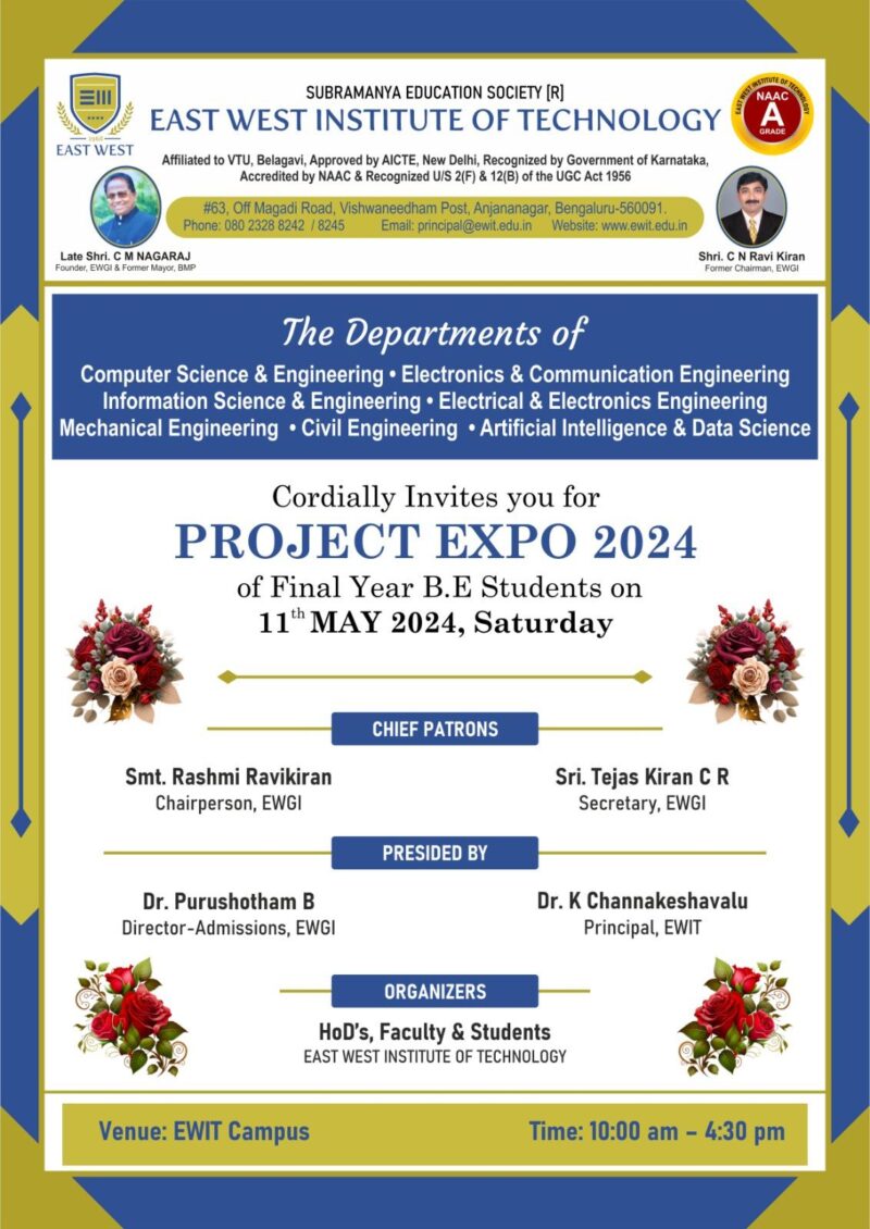 PROJECT EXPO 2024 - Ewit